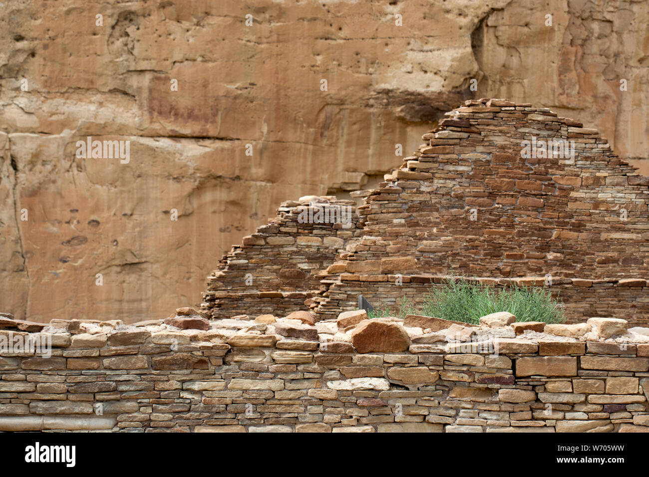 Chetro Ketl archeological site at Chaco Culture Historical Park Stock ...
