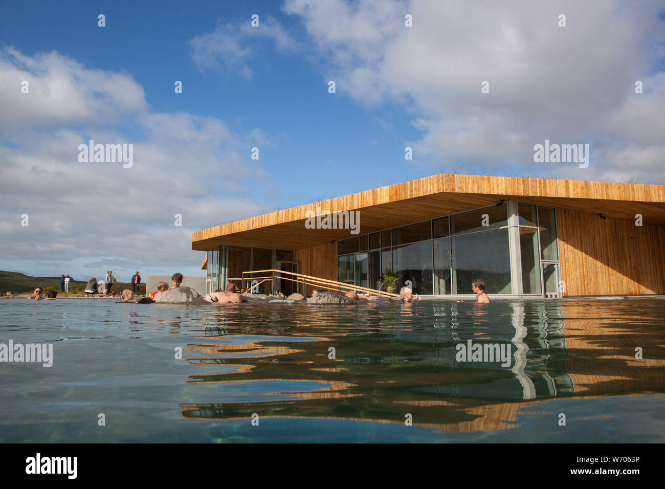 Vök Baths, a new development of geothermal baths in Iceland, opened 27 ...