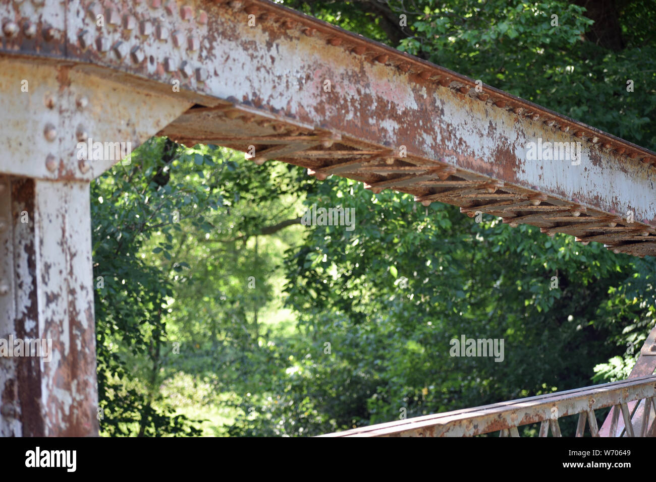 Old Steel Bridge Stock Photo - Alamy
