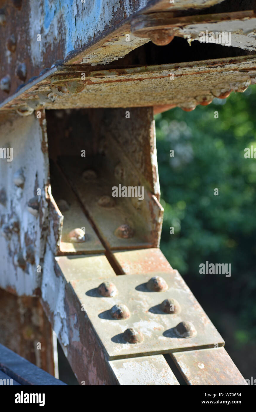 Old Steel Bridge Stock Photo - Alamy