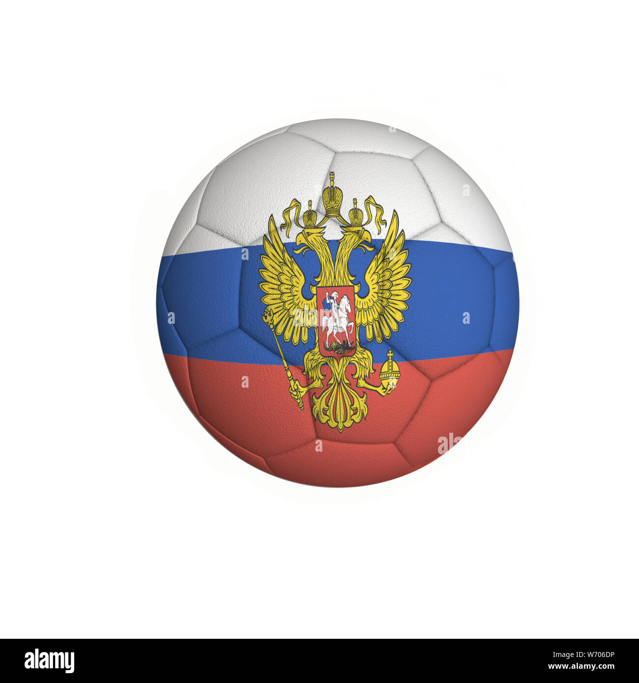Russia national flag football flag hi-res stock photography and images ...