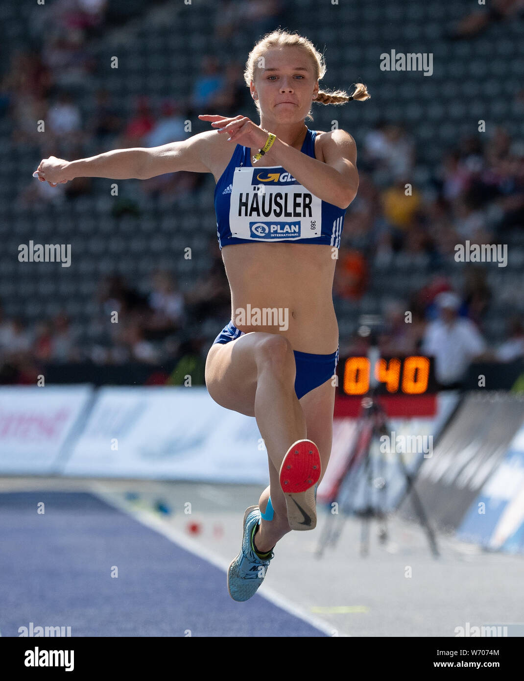 Berlin, Germany. 03rd Aug, 2019. Athletics: German Championships in the ...