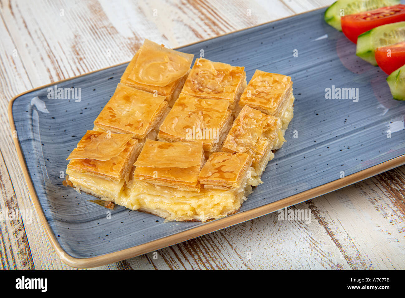 Traditional Turkish pastries:Turkish Su Boregi / Tabla borek or burek ...