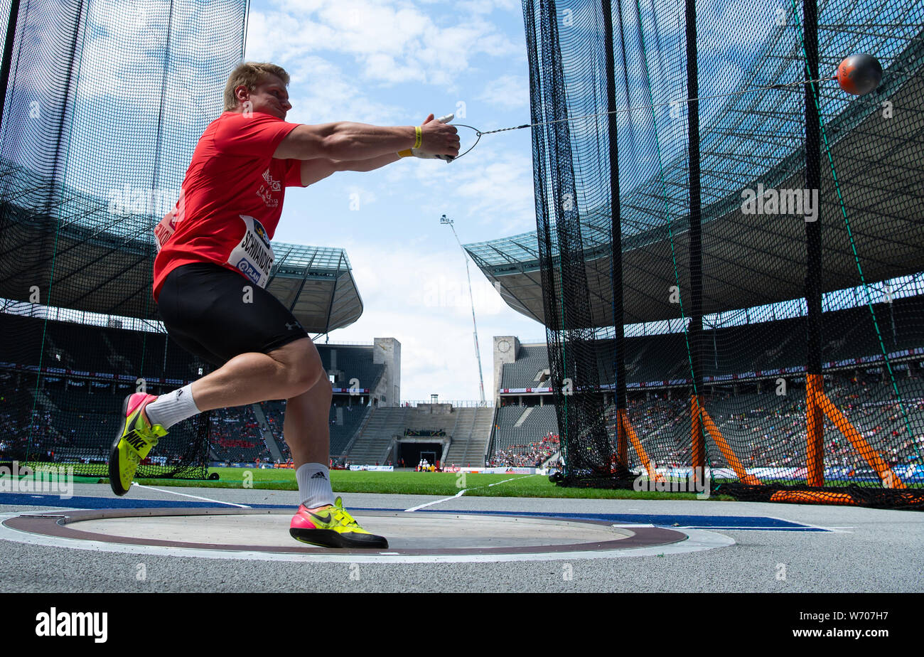 Berlin, Germany. 03rd Aug, 2019. Athletics: German Championships in the ...