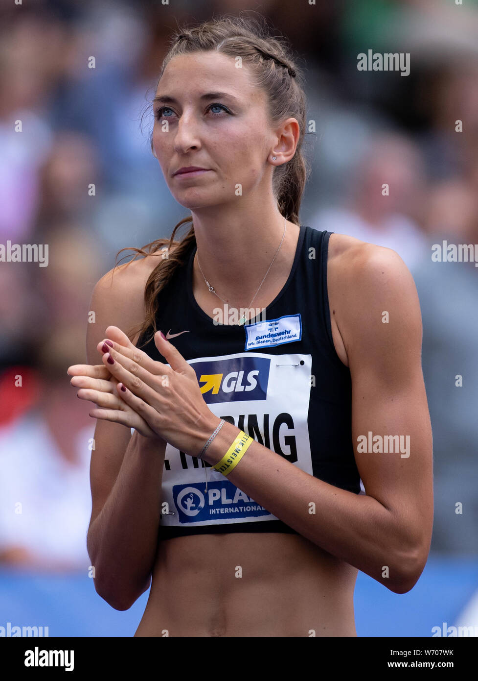 Berlin, Germany. 03rd Aug, 2019. Athletics: German championship in the ...