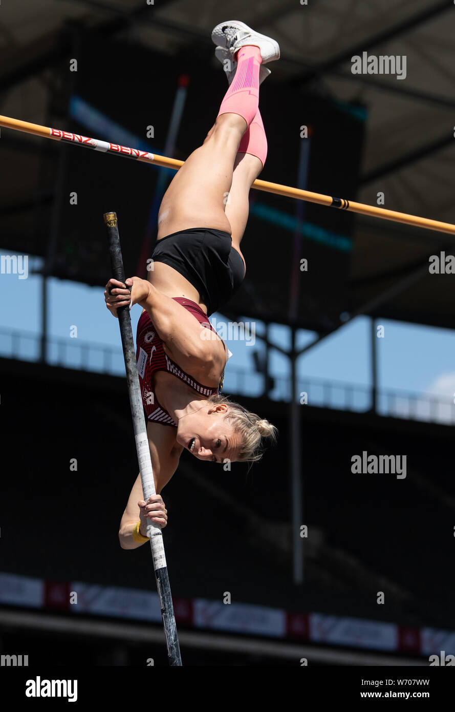 Berlin, Germany. 03rd Aug, 2019. Athletics: German Championships in the ...