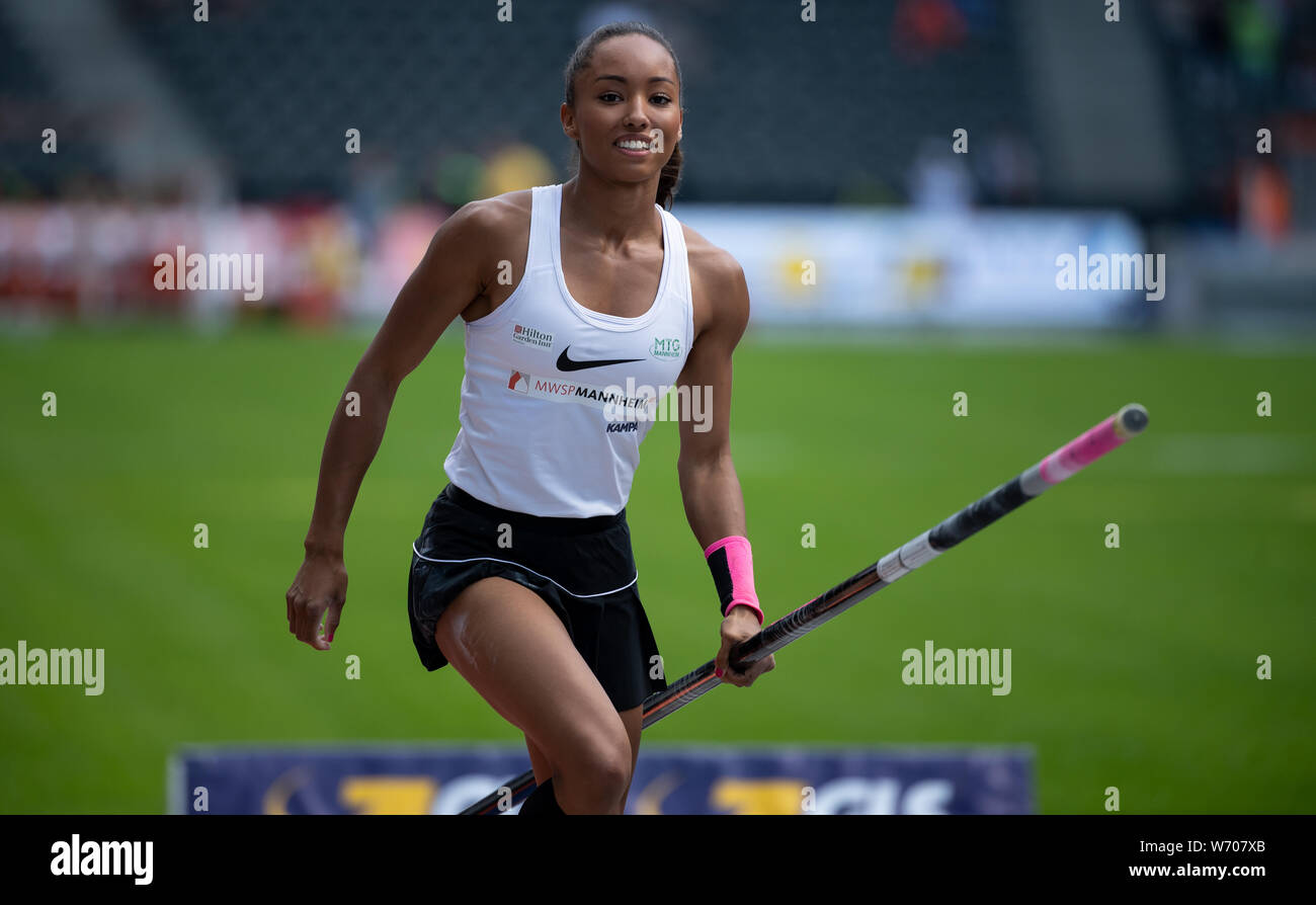 Berlin, Germany. 03rd Aug, 2019. Athletics: German Championships in the ...