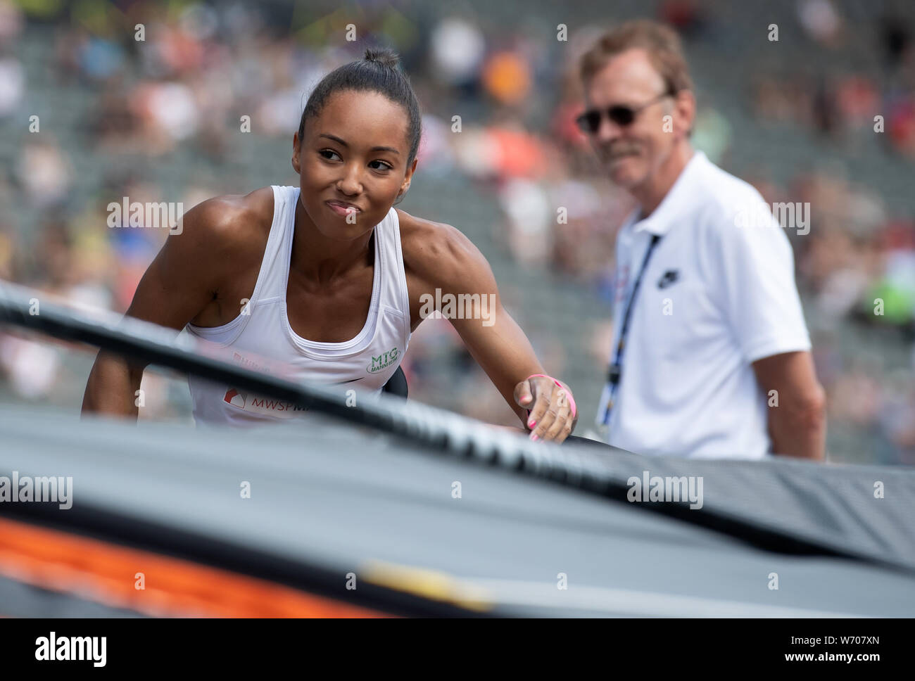 Berlin, Germany. 03rd Aug, 2019. Athletics: German Championships in the ...