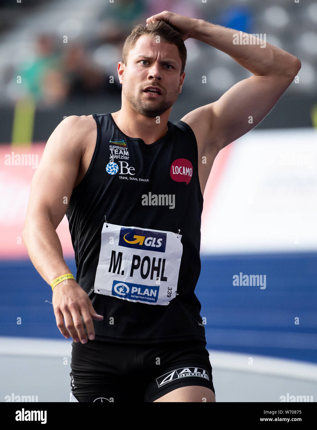 Berlin, Germany. 03rd Aug, 2019. Athletics: German Championships in the ...