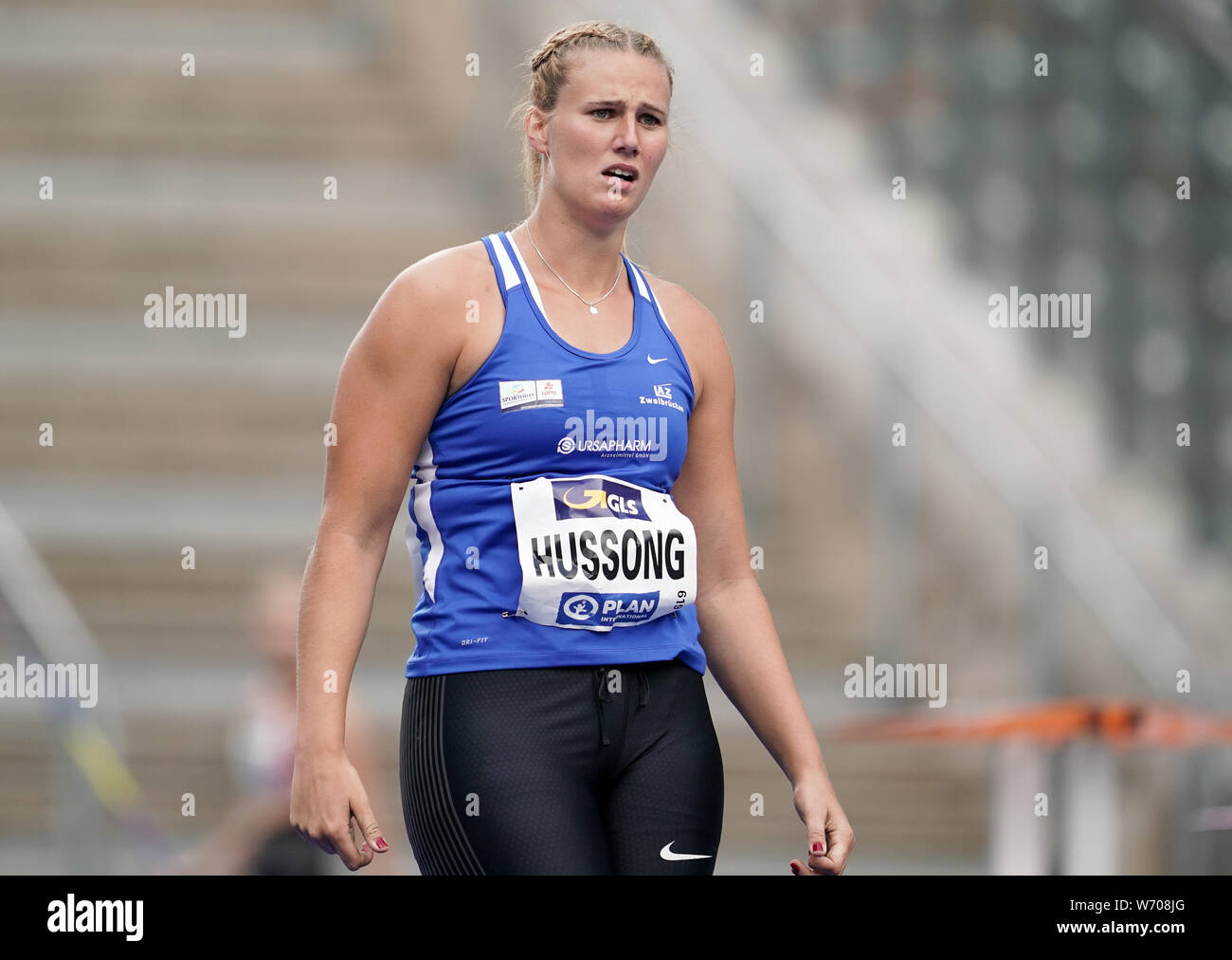 Berlin, Germany. 03rd Aug, 2019. Athletics: German championship in the ...