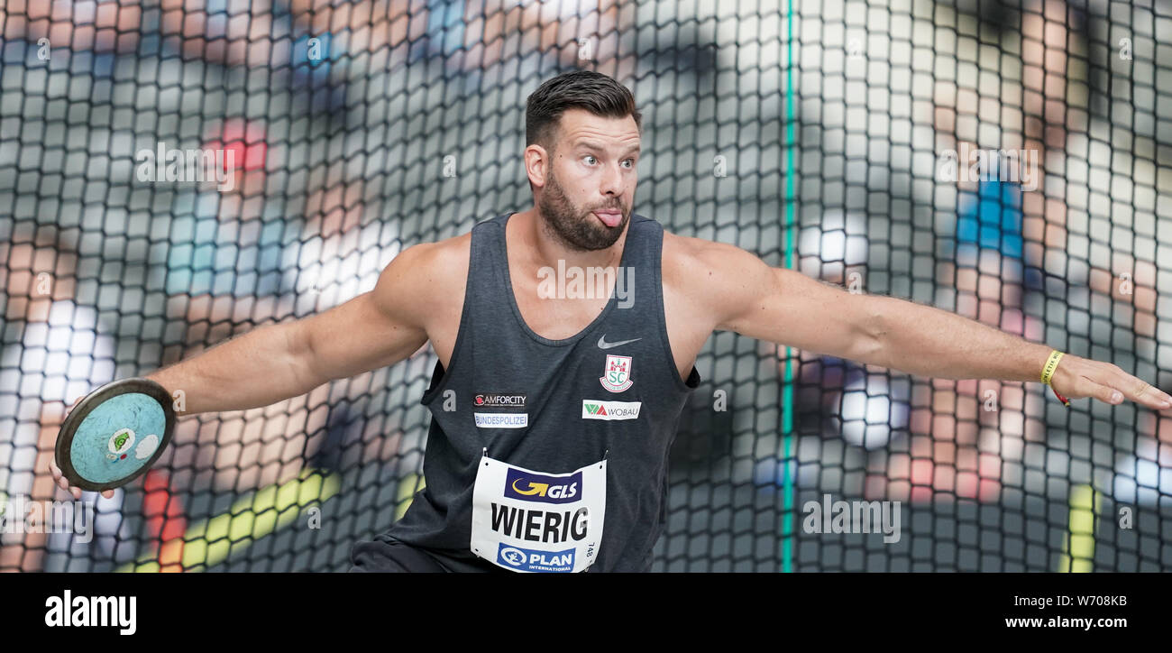 Berlin, Germany. 03rd Aug, 2019. Athletics: German Championship in the ...