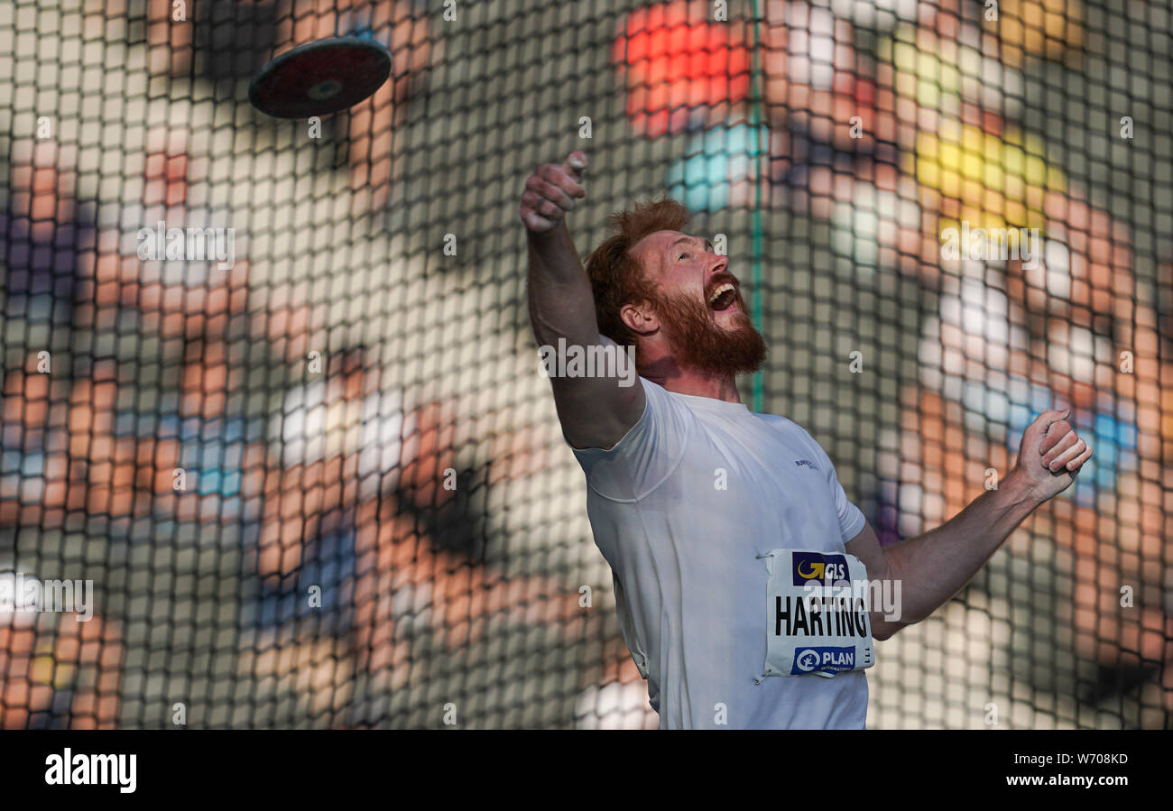Berlin, Germany. 03rd Aug, 2019. Athletics: German championship in the ...