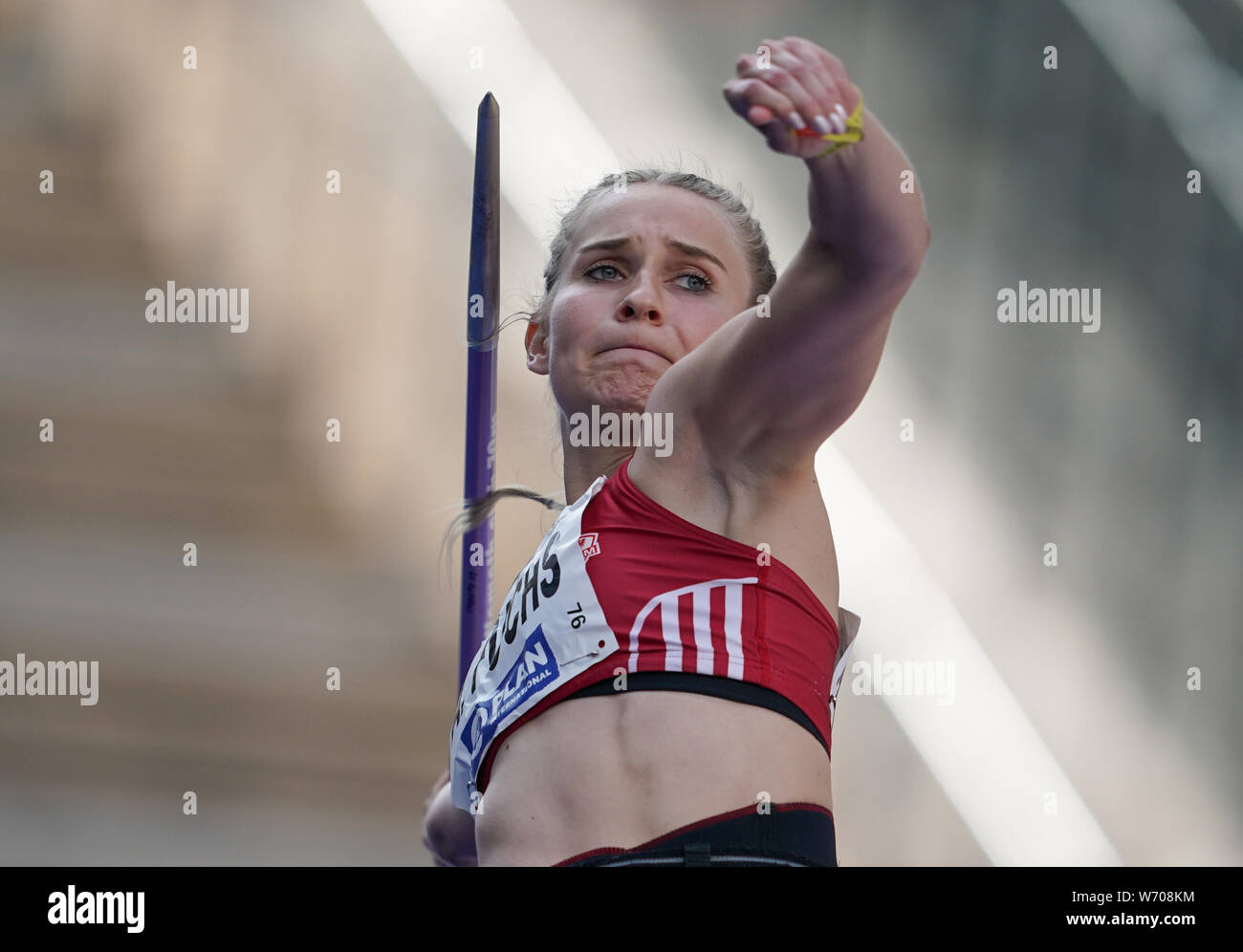 Berlin, Germany. 03rd Aug, 2019. Athletics: German championship in the ...