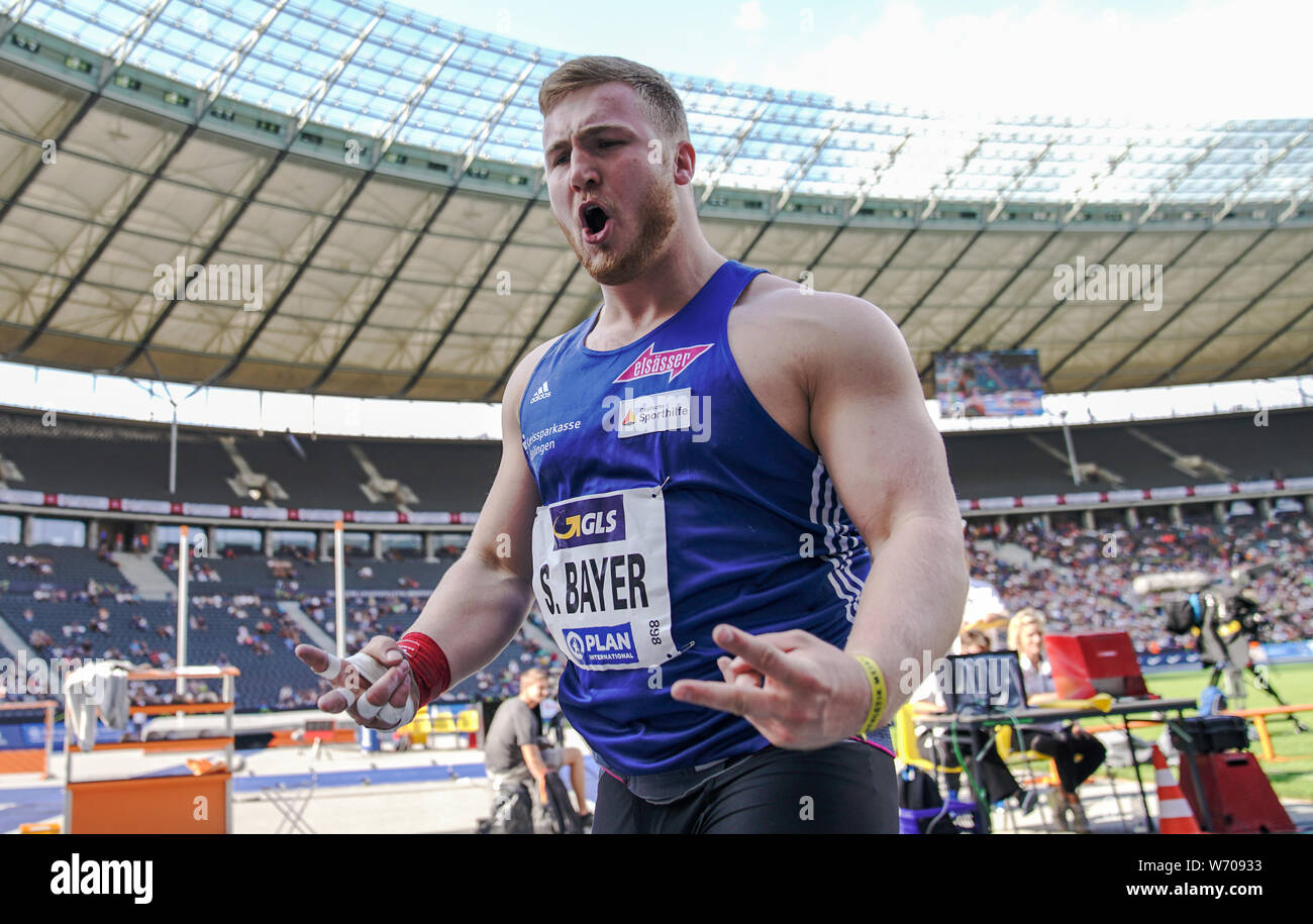 Berlin, Germany. 03rd Aug, 2019. Athletics: German Championships in the ...