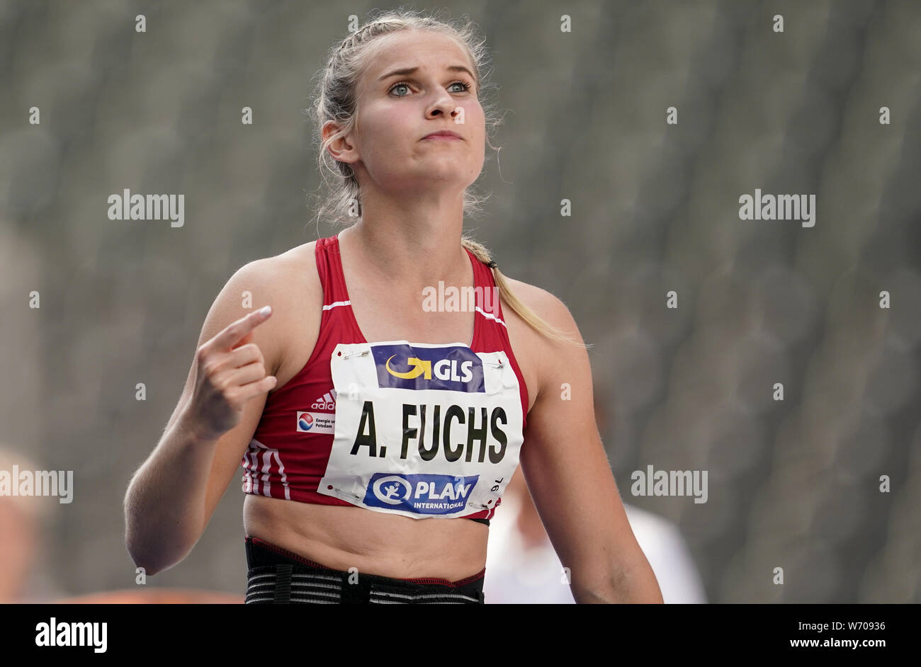 Berlin, Germany. 03rd Aug, 2019. Athletics: German championship in the ...
