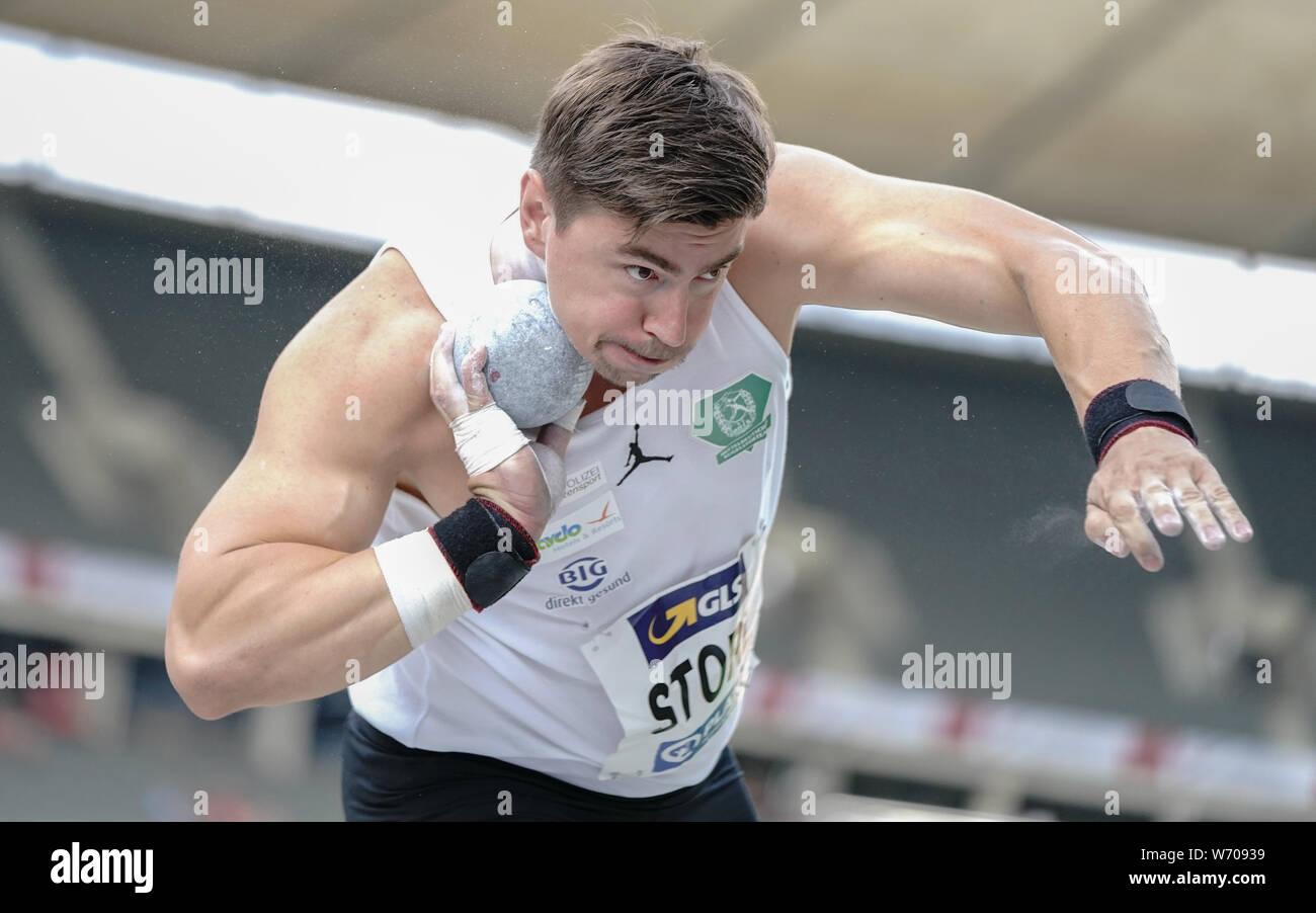 Berlin, Germany. 03rd Aug, 2019. Athletics: German Championships in the ...