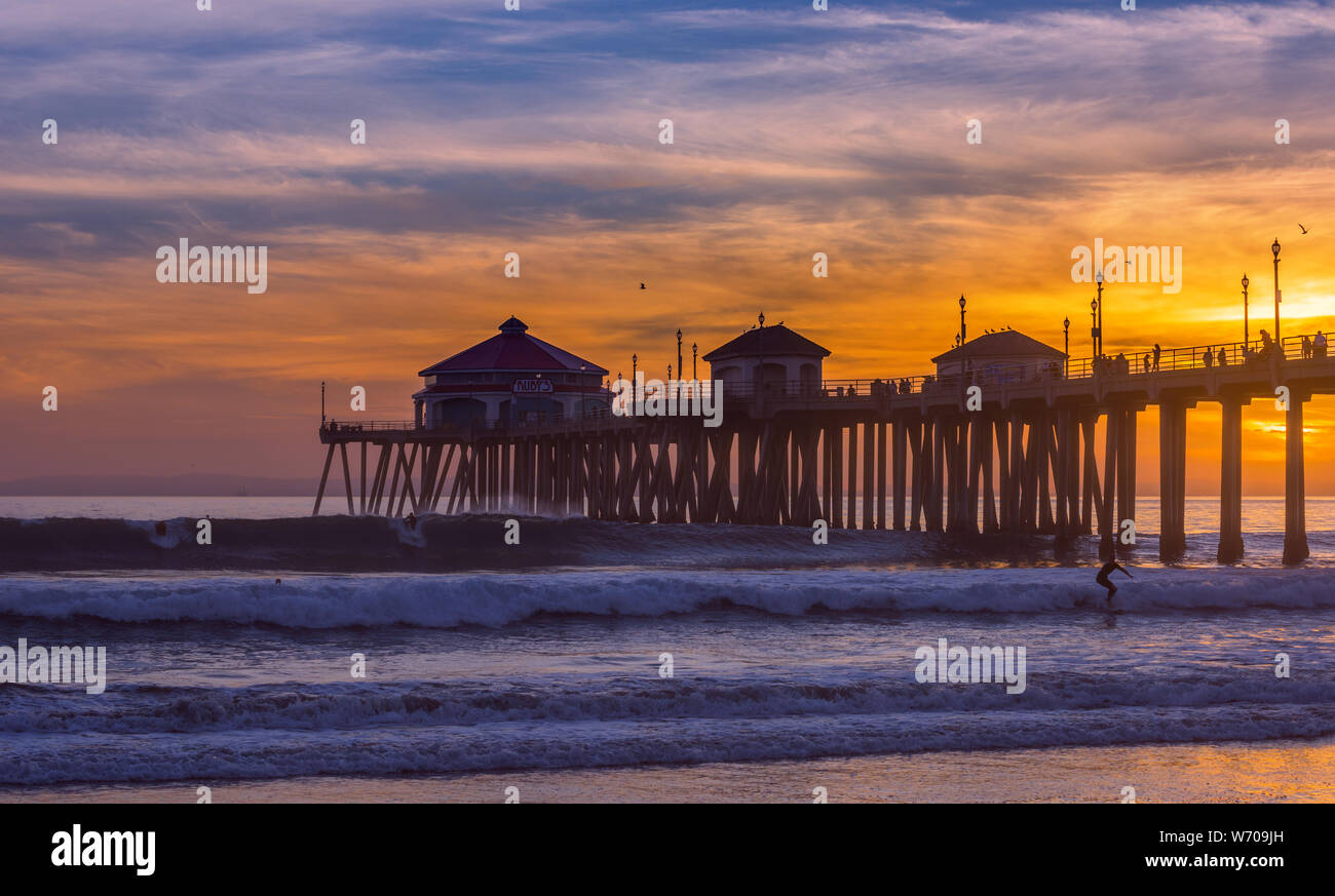 Huntington beach, California Stock Photo - Alamy