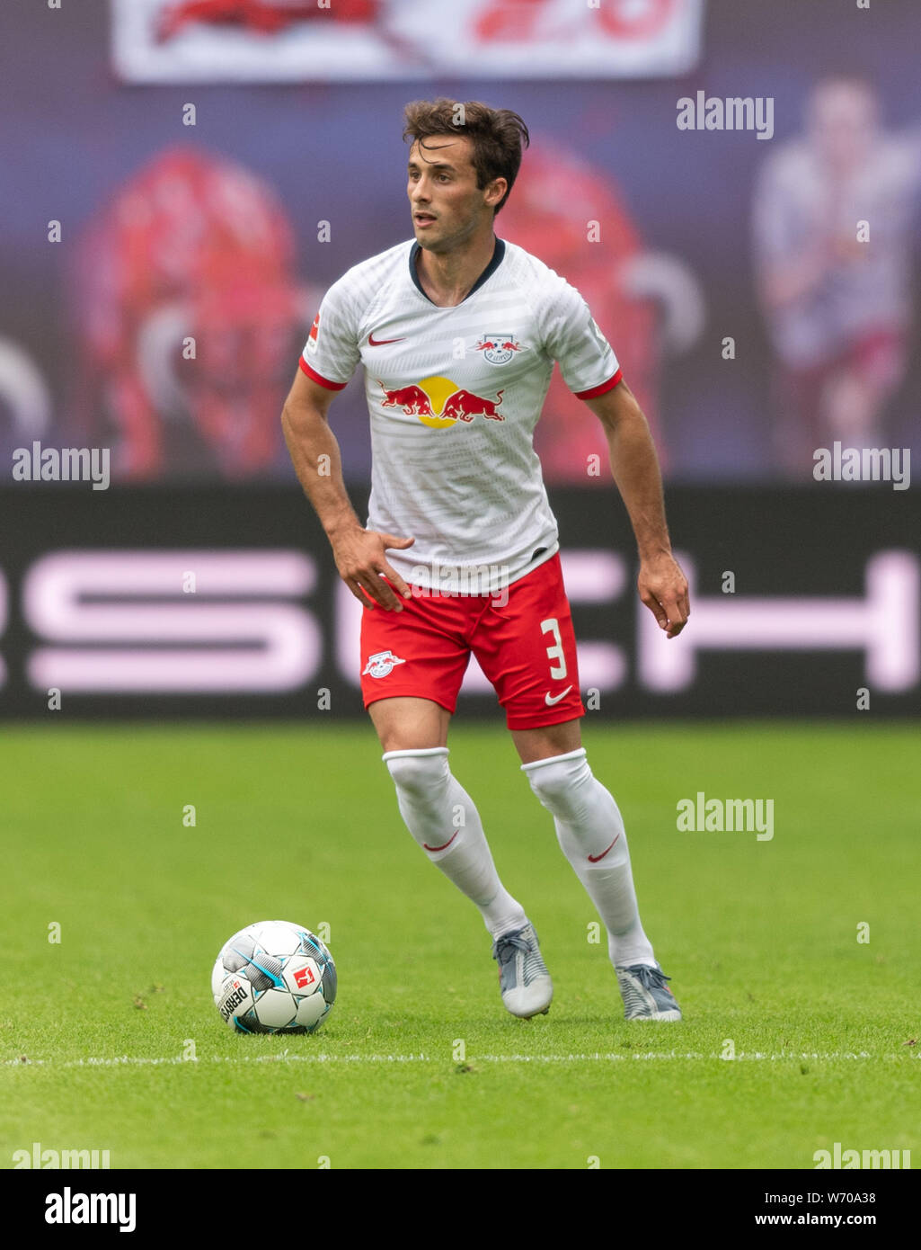 Leipzig, Germany. 03rd Aug, 2019. Soccer: Test match, RB Leipzig ...