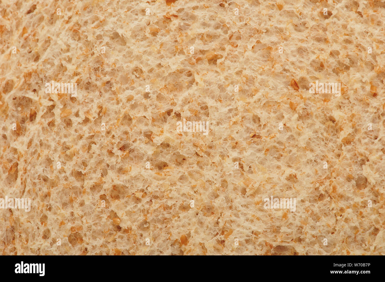 Brown wheat bread texture close up view Stock Photo - Alamy