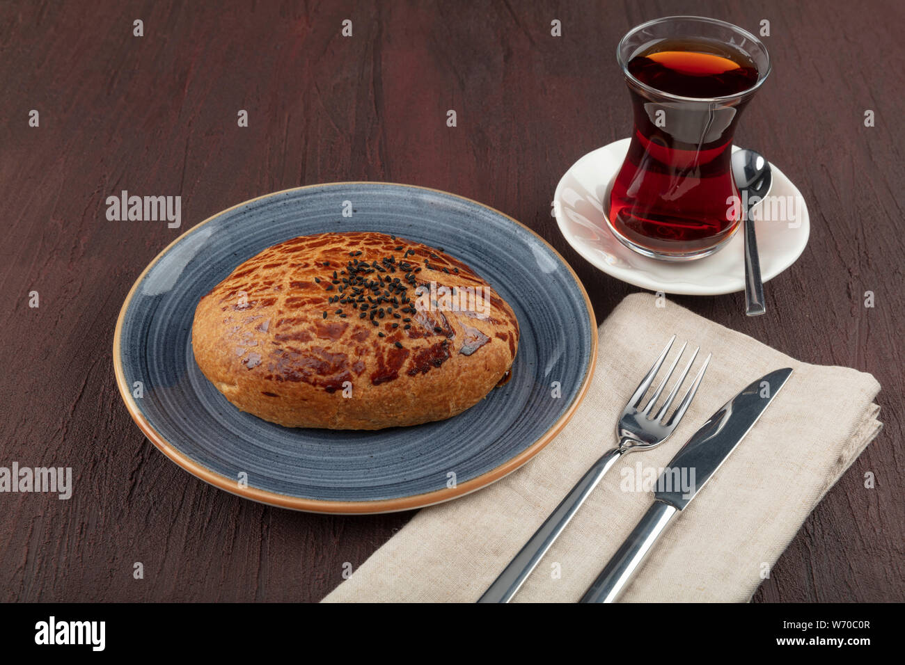 Turkish pastry product , tasty cheese pogaca. Turkish Pastries; pogaca ...