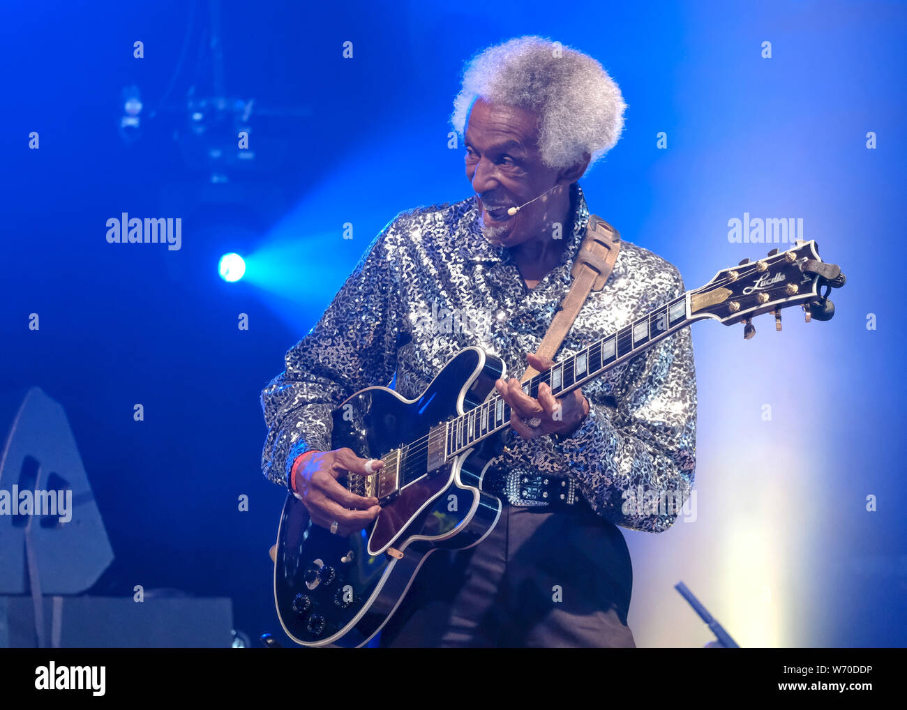 Leon Atkins better known as Lil’ Jimmy Reed, singer and songwriter ...