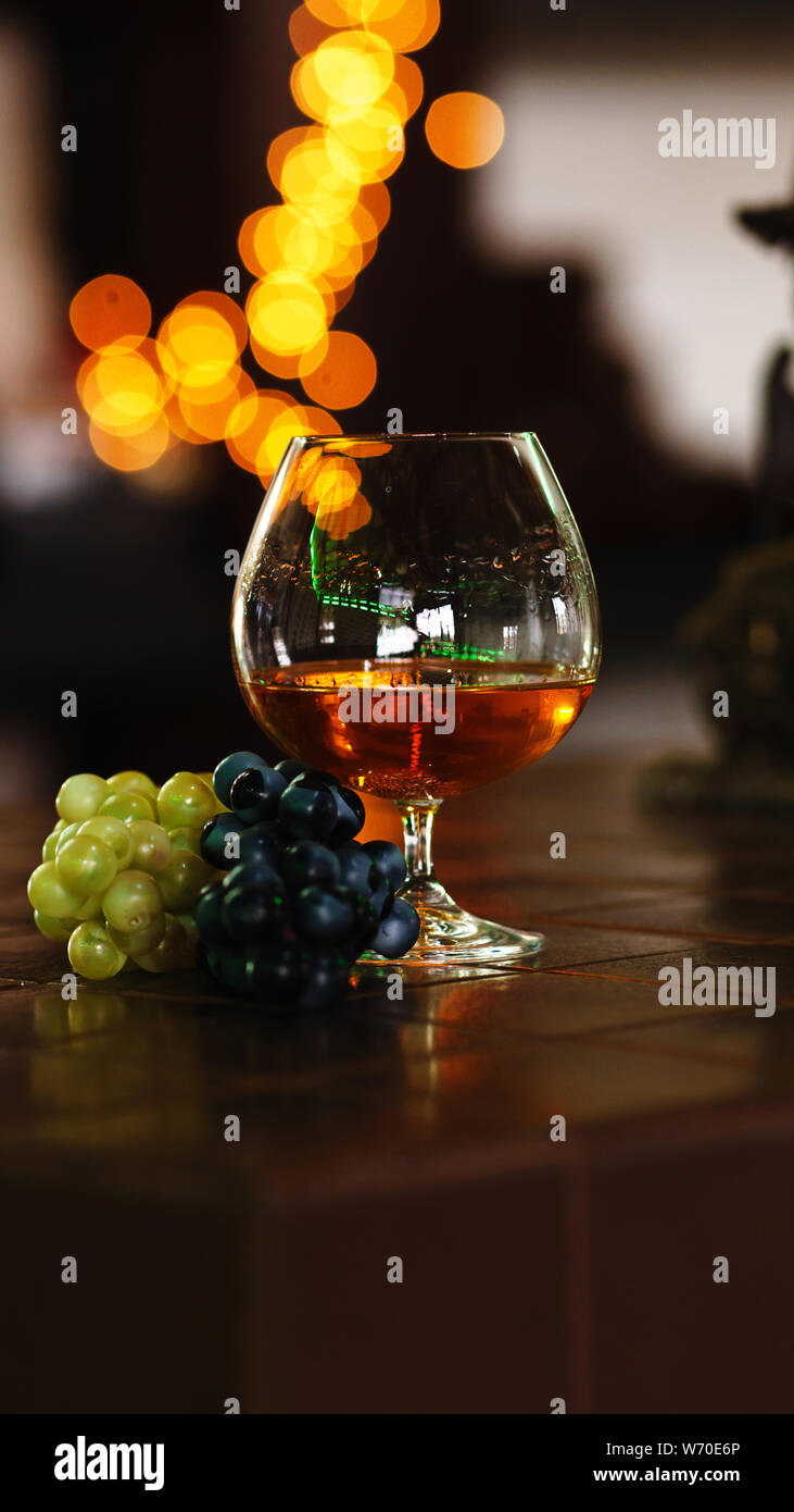 Tulip cognac glass hi-res stock photography and images - Alamy