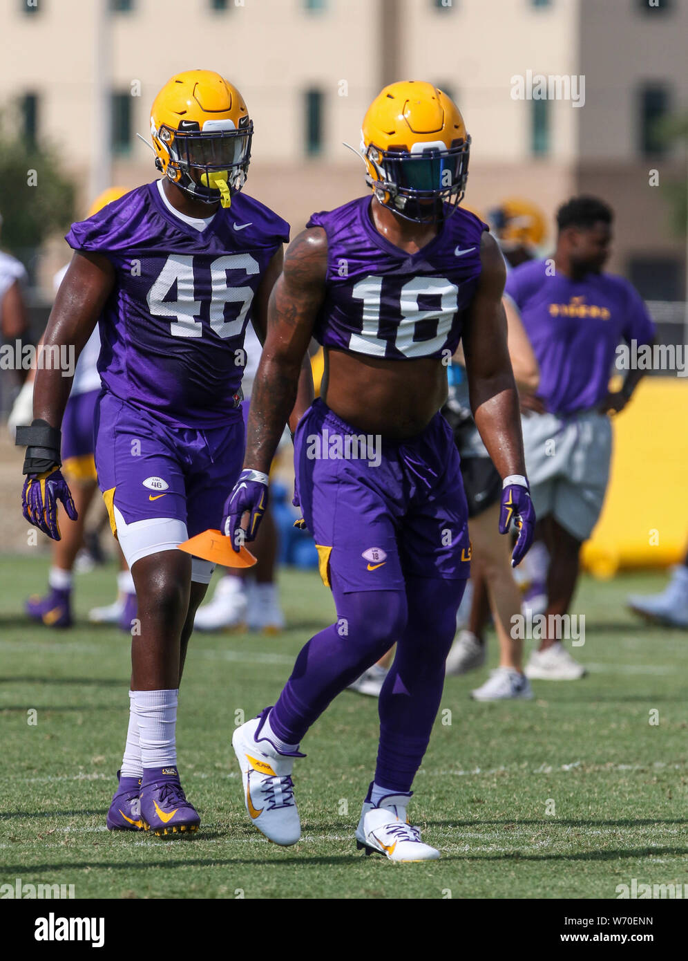 Charles mcclendon practice facility hi-res stock photography and images ...