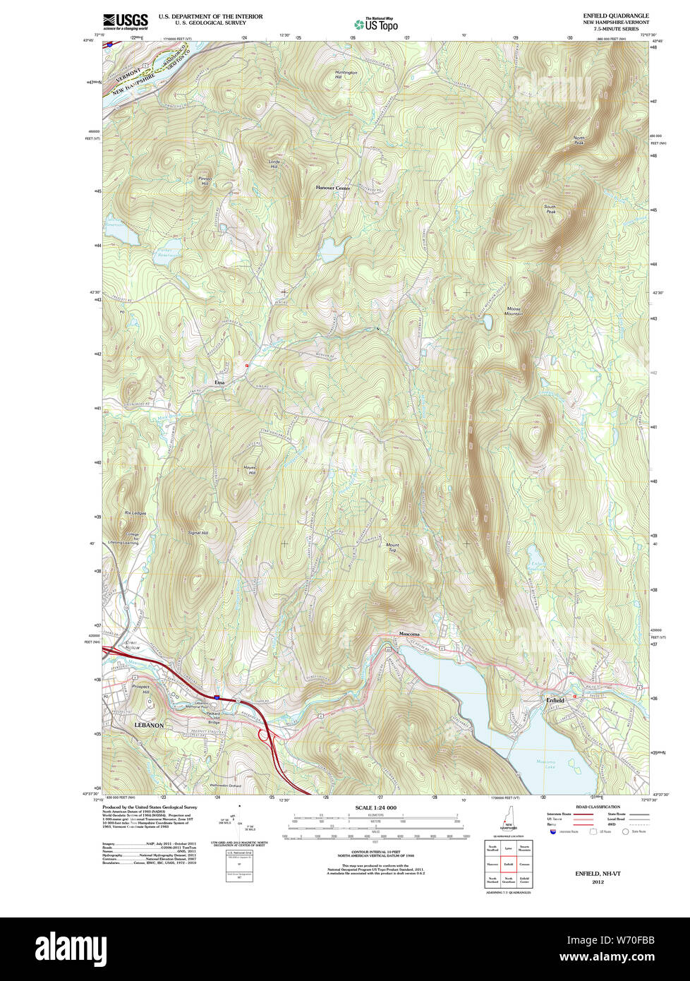 Enfield new hampshire hi-res stock photography and images - Alamy