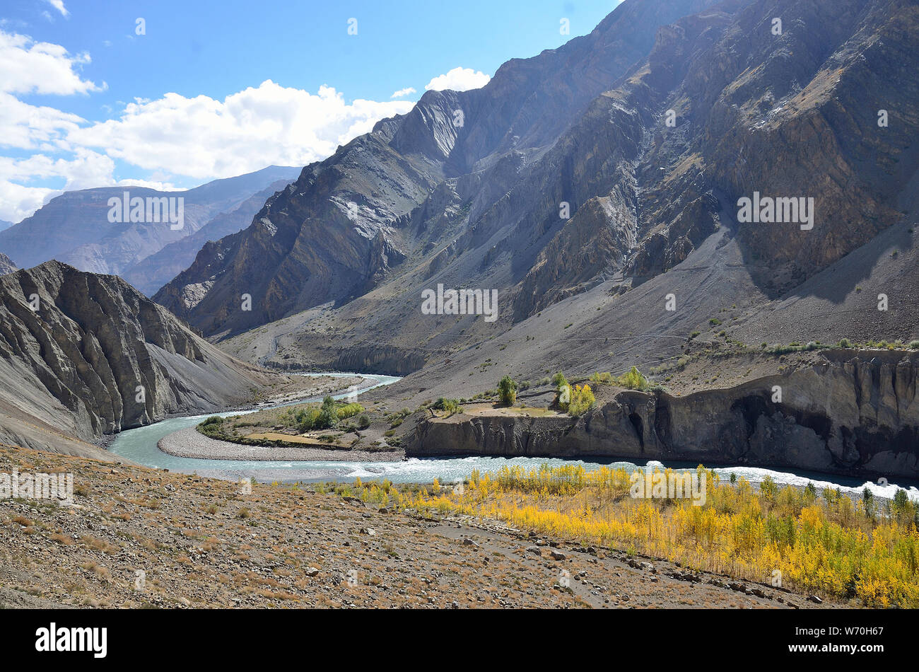 Spiti valley himalayas landscape hi-res stock photography and images ...