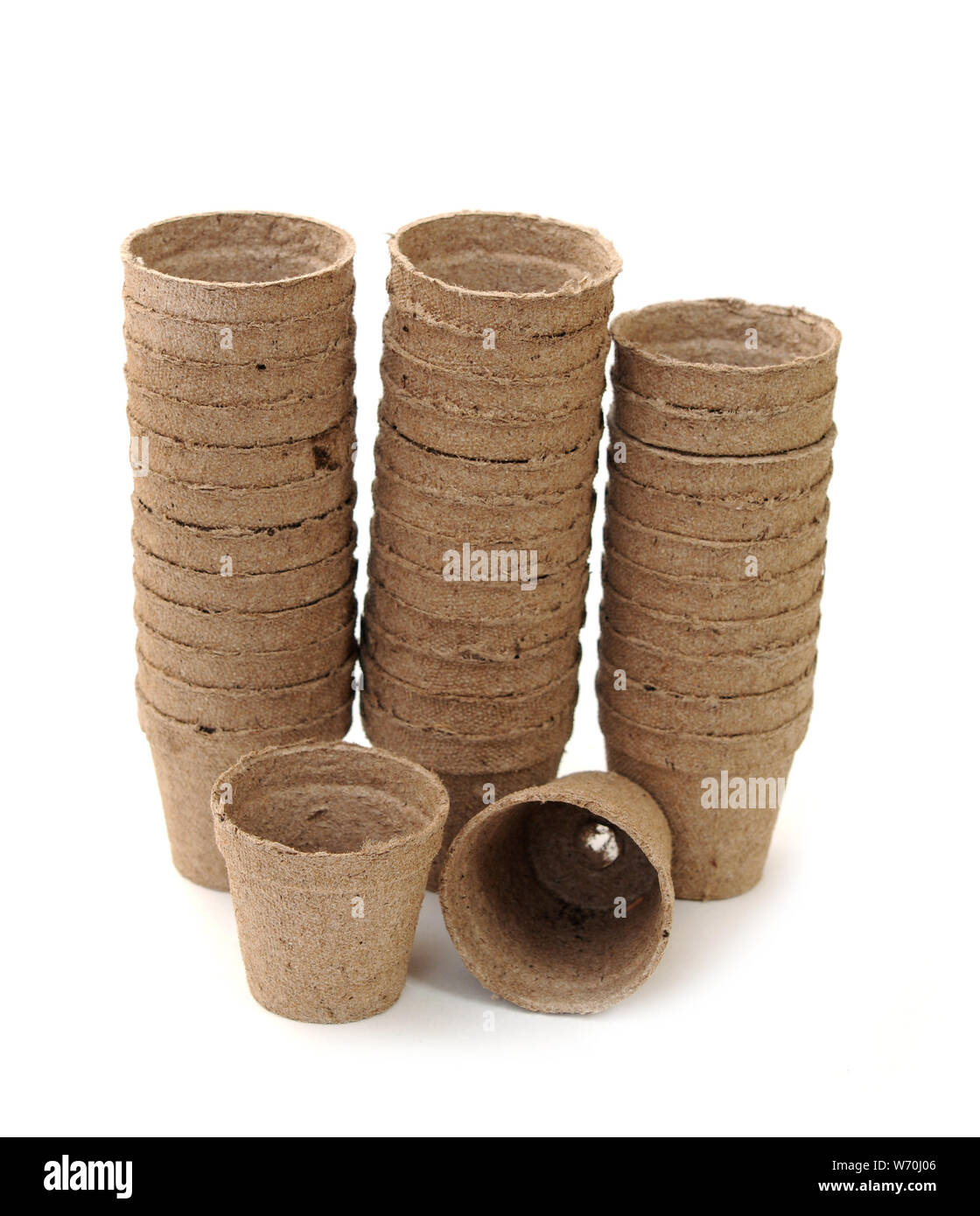 carton vases on white background Stock Photo - Alamy
