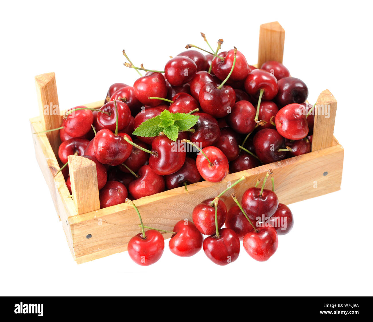 White berry crate Cut Out Stock Images & Pictures - Alamy