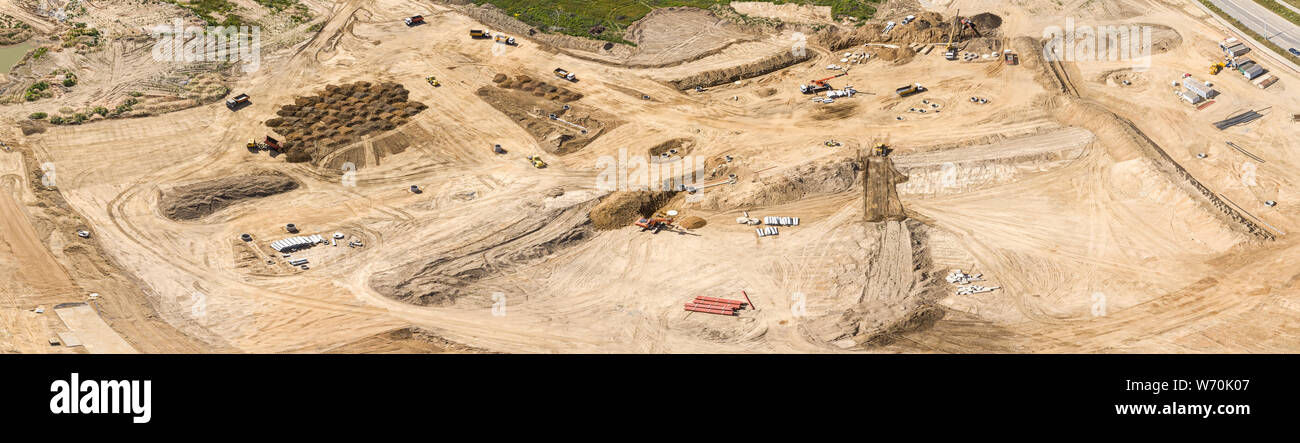 Panorama construction site hi-res stock photography and images - Alamy