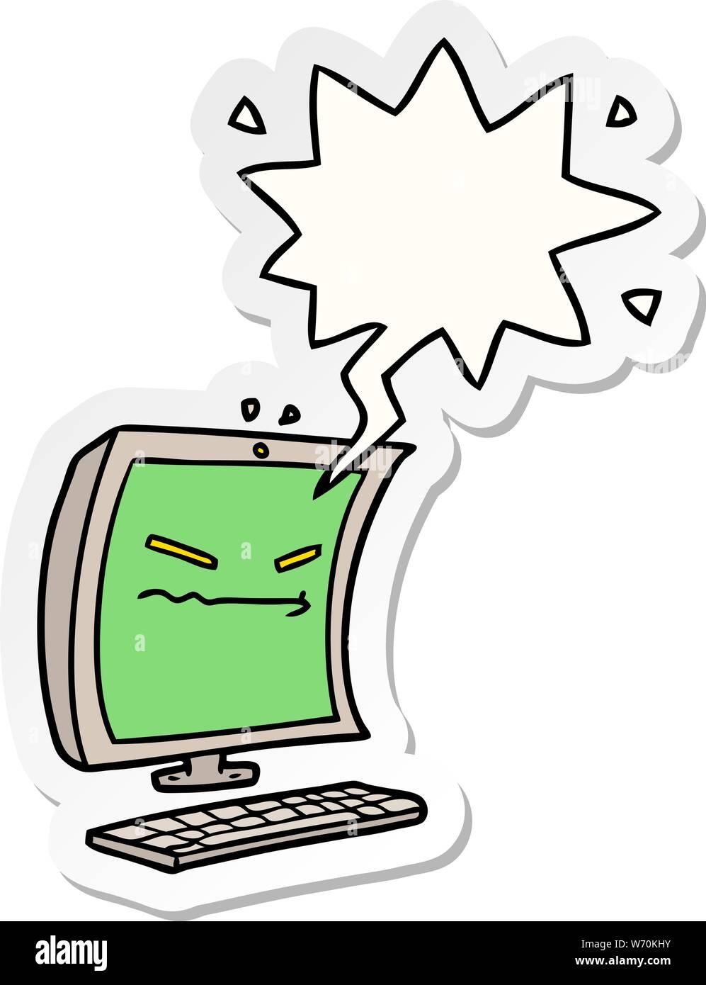 Cyber bullying cartoon hi-res stock photography and images - Alamy