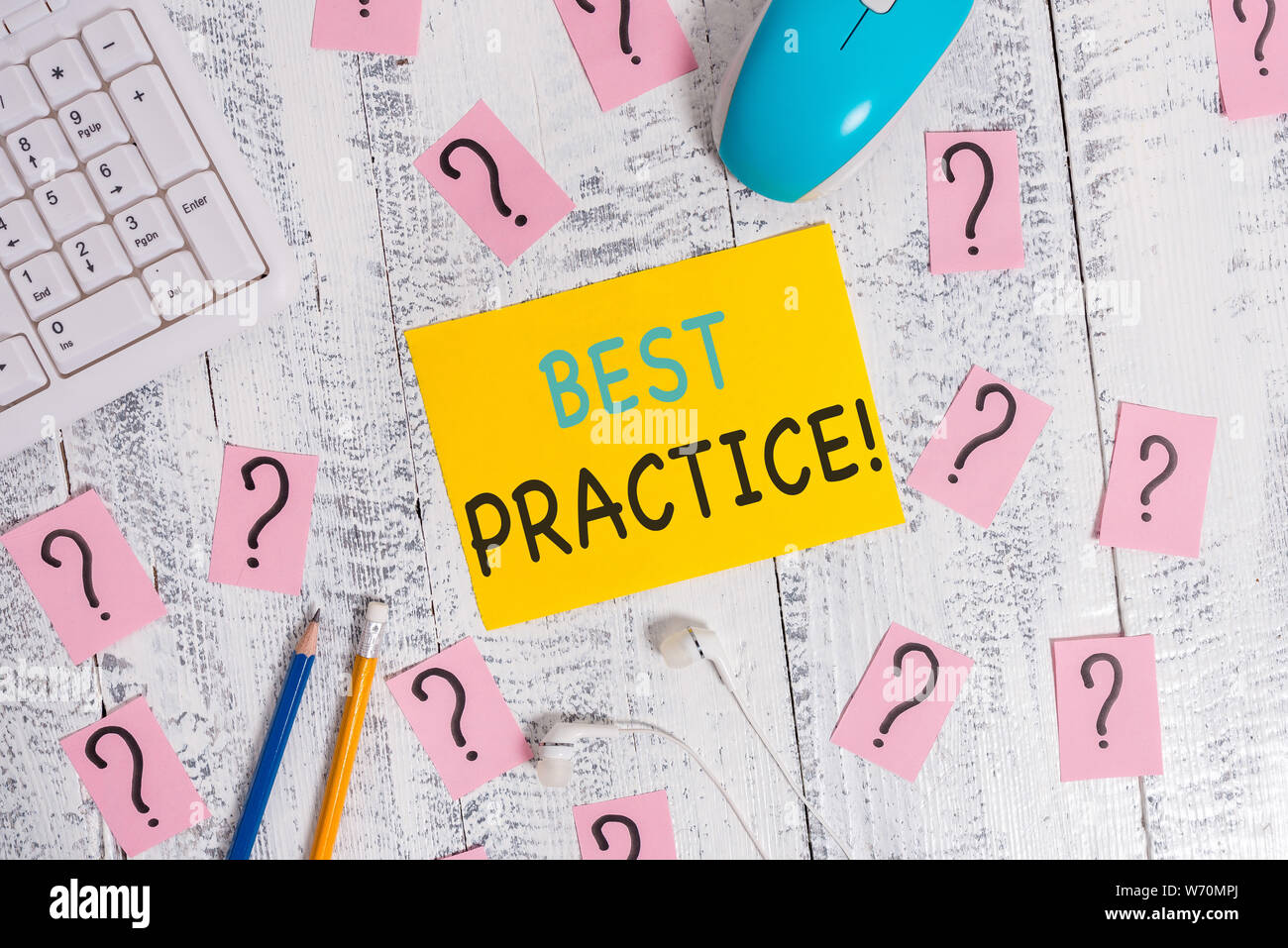 Writing note showing Best Practice. Business concept for commercial ...