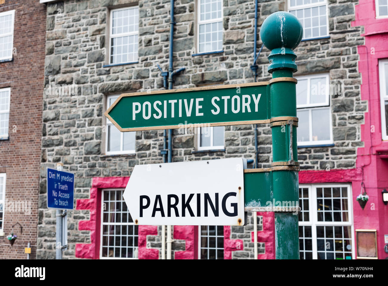 Conceptual hand writing showing Positive Story. Concept meaning ...