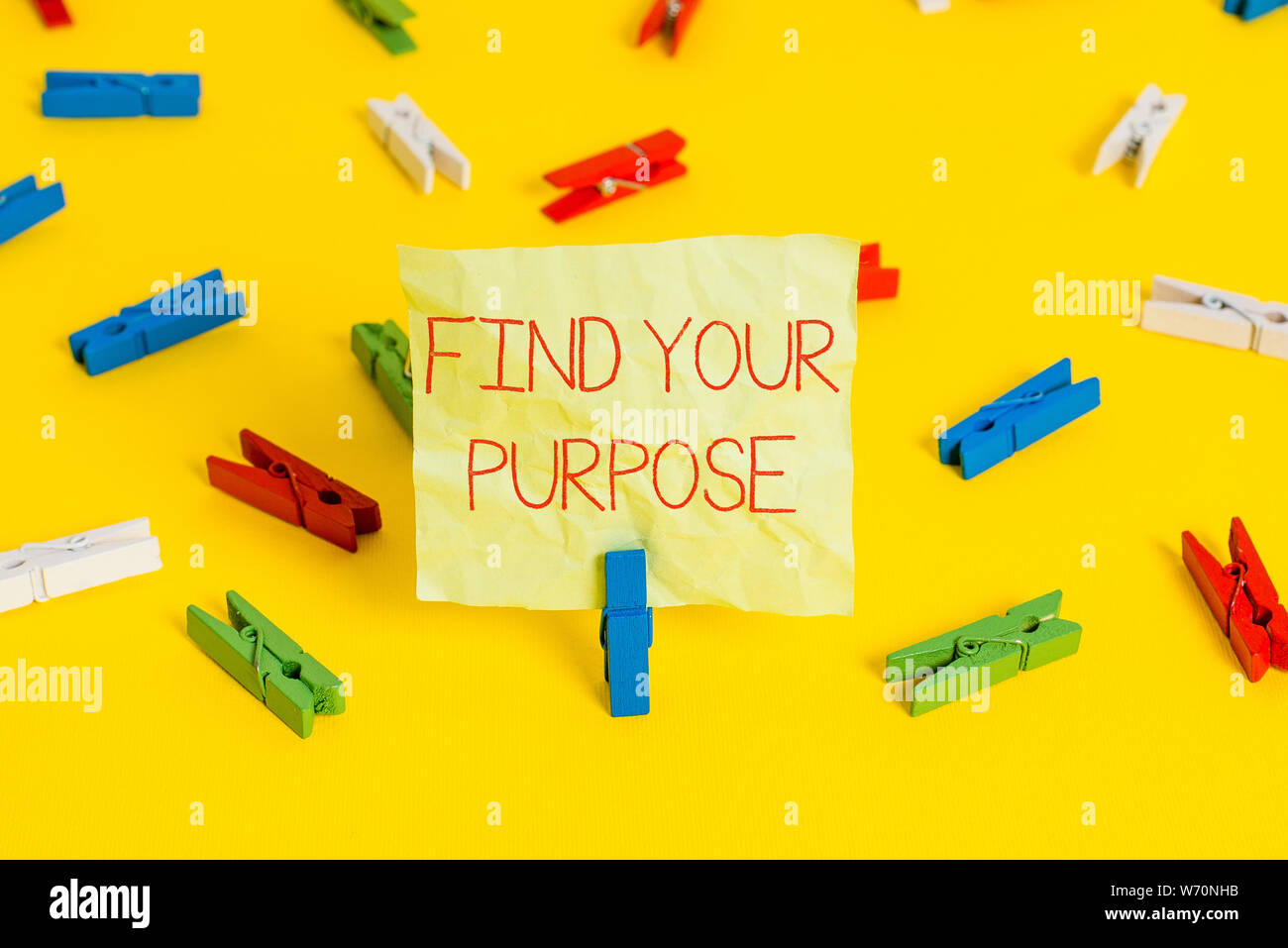 Conceptual hand writing showing Find Your Purpose question. Concept ...