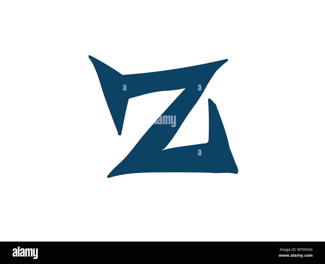 Latin letter Z. Vector. Logo for the company. Icon for the site ...