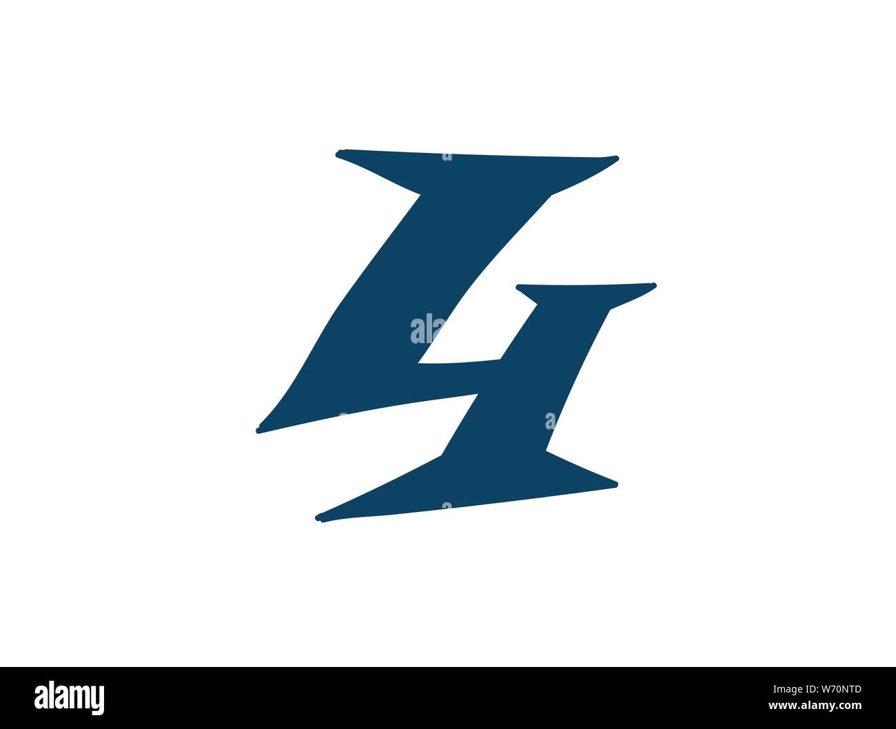 Digit number 4. Vector. Logo for the company. Icon for the site ...