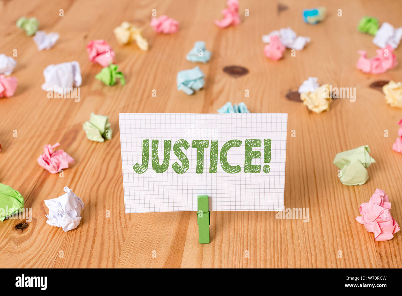 Conceptual hand writing showing Justice. Concept meaning impartial ...