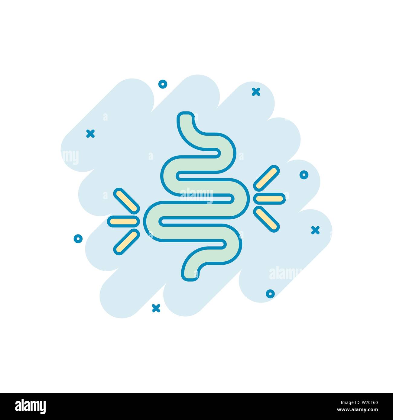 Digestive system cartoon hi-res stock photography and images - Alamy