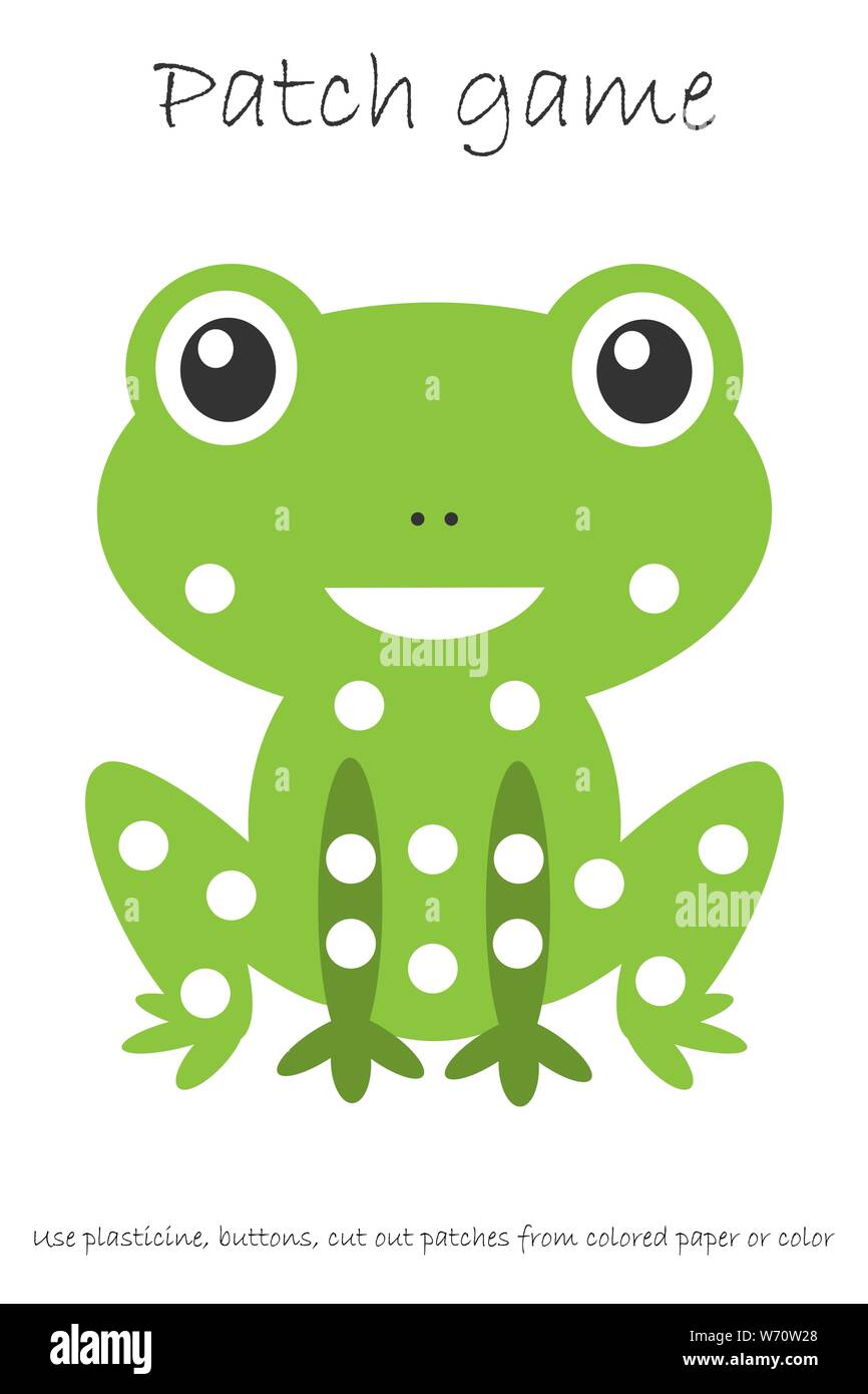 Frog buttons Stock Vector Images - Alamy