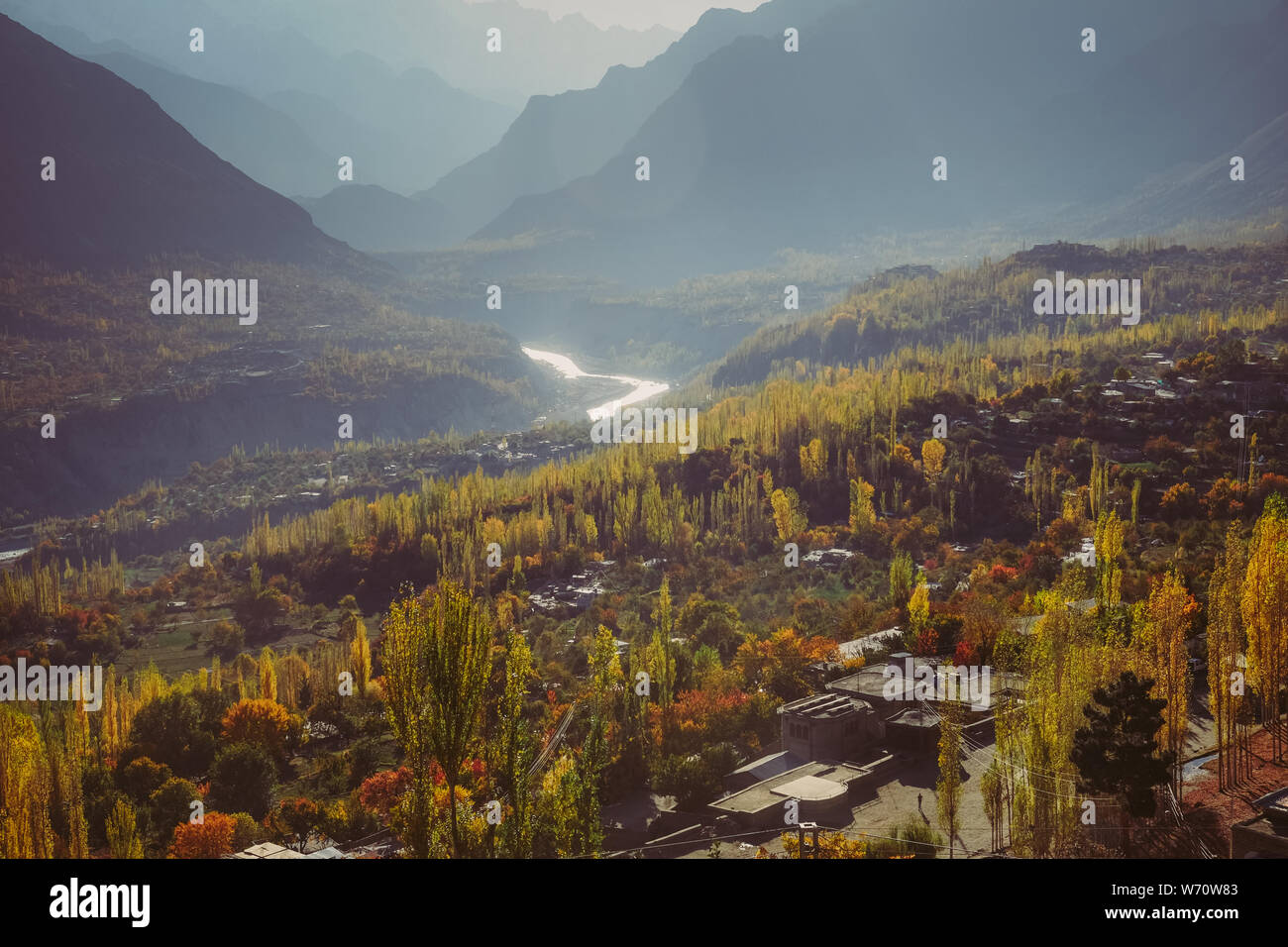 Hunza valley forest hi-res stock photography and images - Alamy