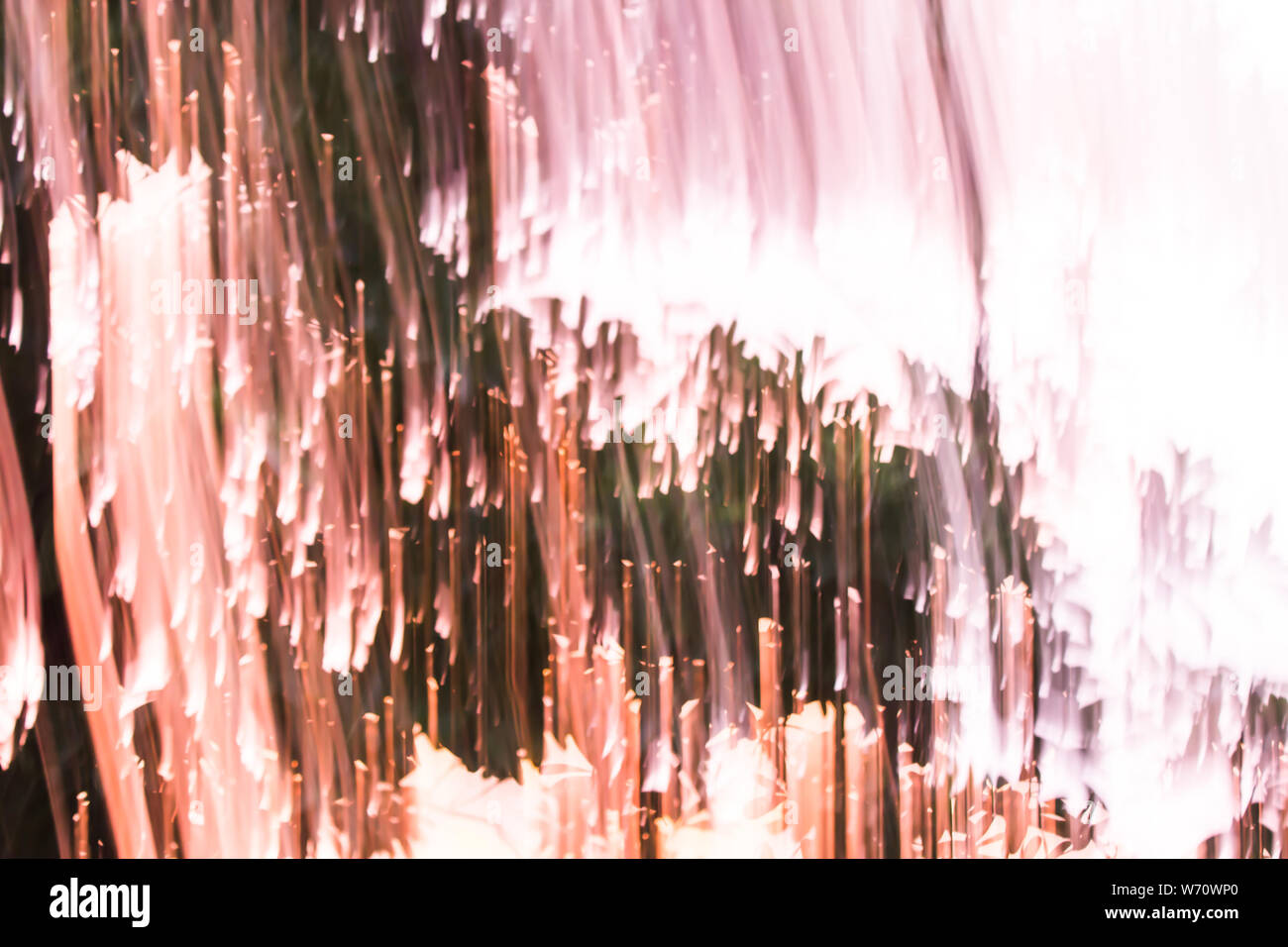 Blur photo shake camera sun and tree body Stock Photo - Alamy