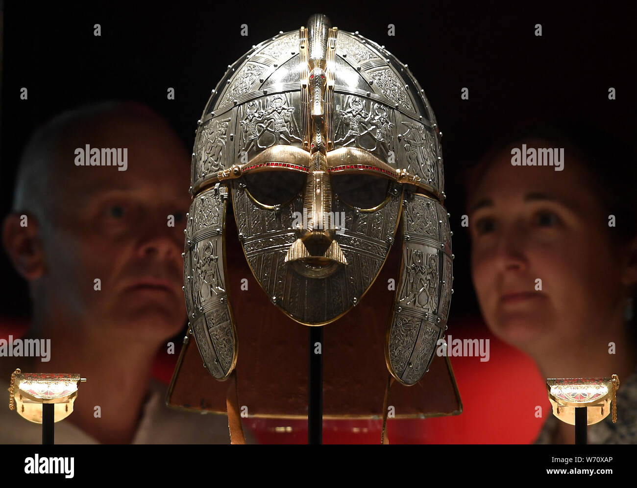 Sutton hoo helmet hi-res stock photography and images - Alamy