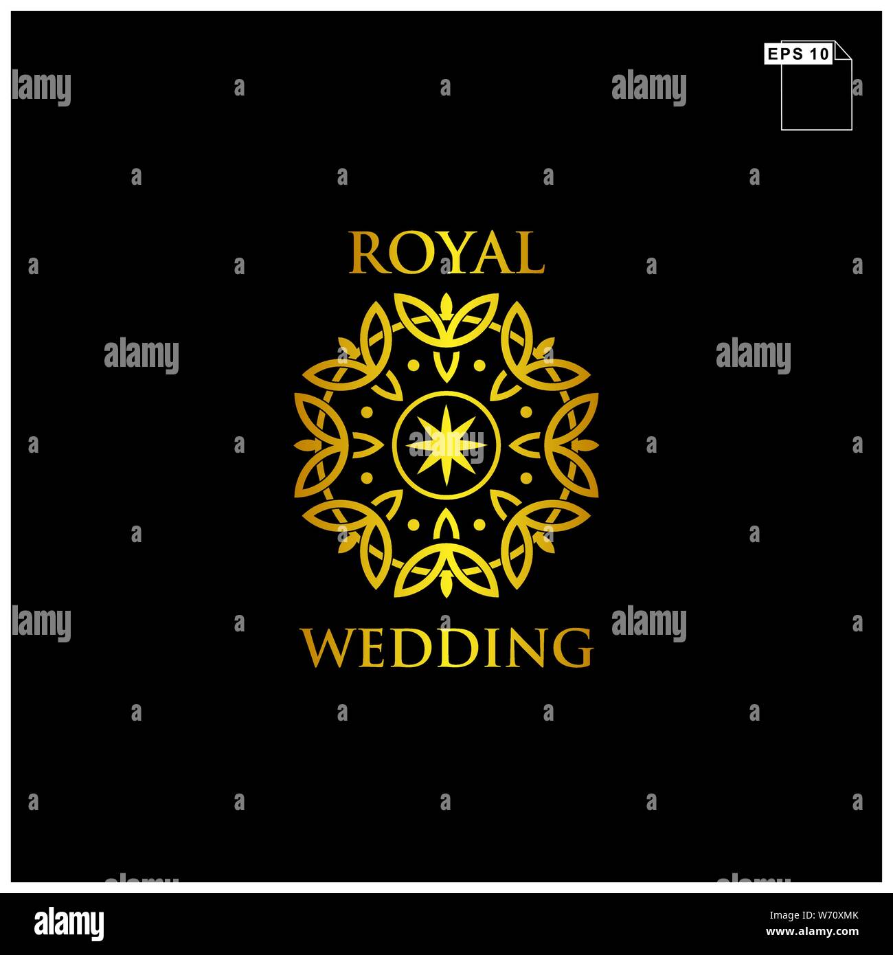 royal brand logo design luxury and elegant concept vector Stock Vector ...