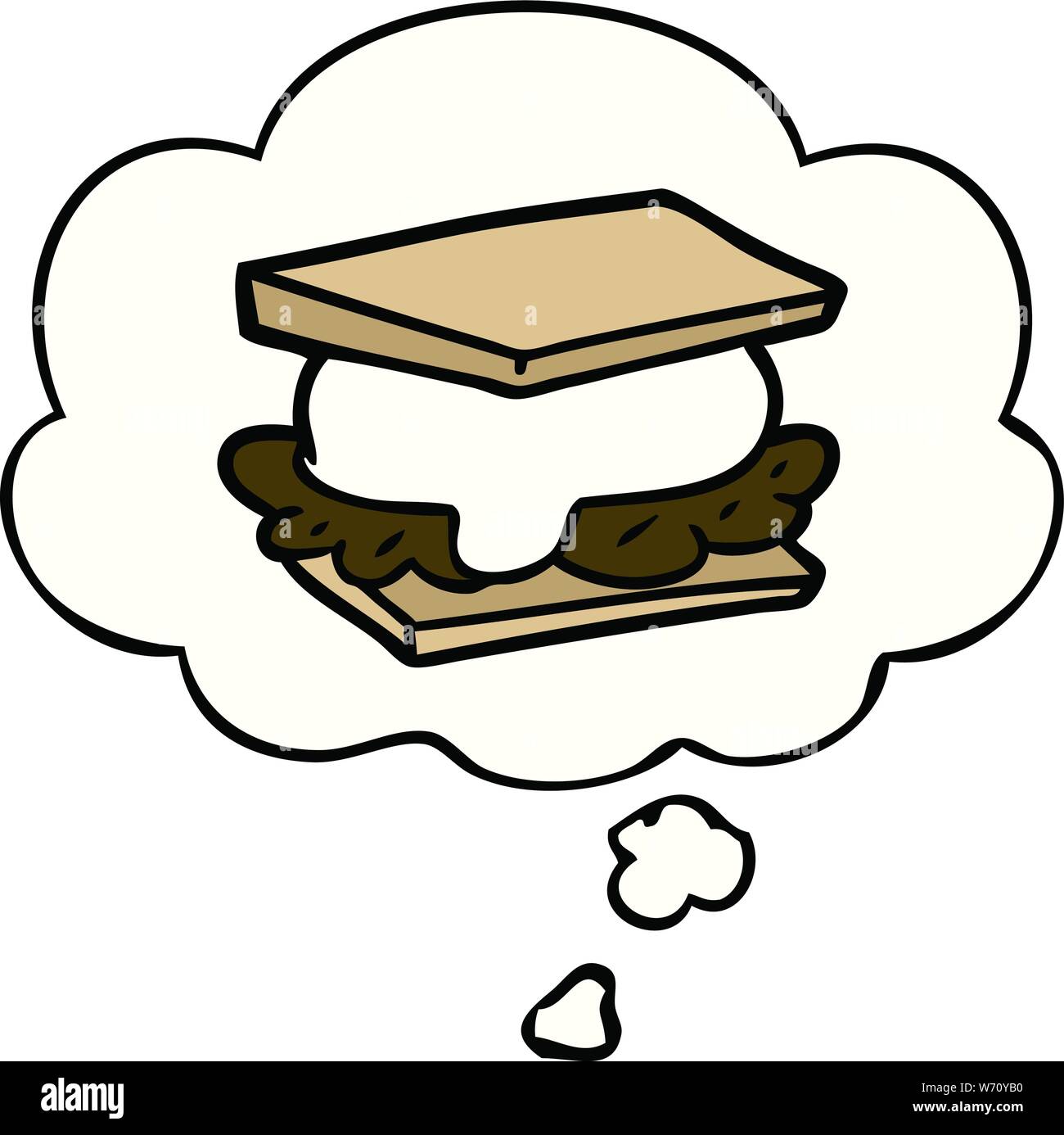 Smores Illustration