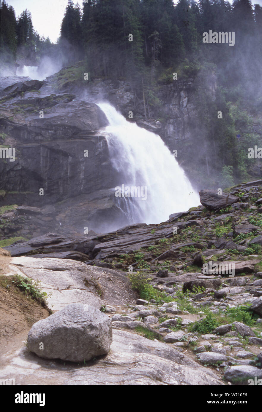 Krimmel waterfall hi-res stock photography and images - Alamy