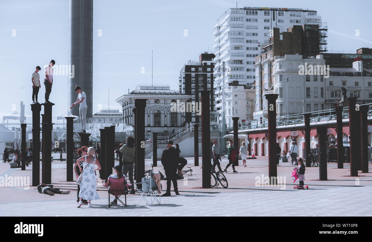 Brighton streets hi-res stock photography and images - Alamy