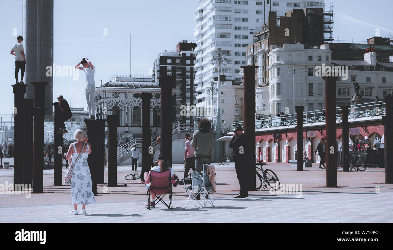 Brighton streets hi-res stock photography and images - Alamy