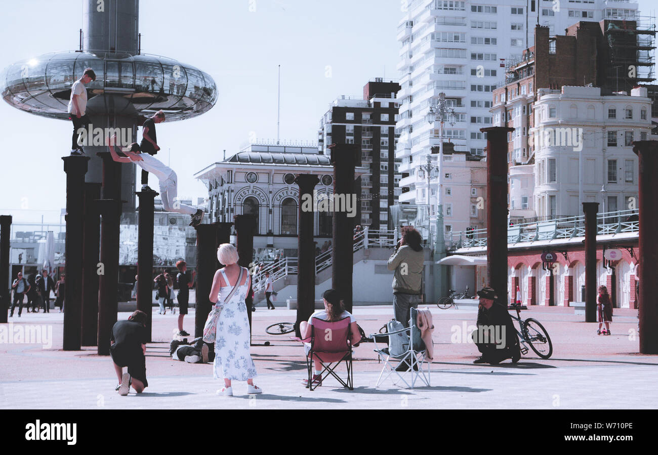 Brighton streets hi-res stock photography and images - Alamy